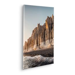 Komar Leinwandbild &raquo;Unbend - Gr&ouml;&szlig;e 40 x 60 cm&laquo; Baum Berge Blumen Bl&auml;tter Foto Jahreszeiten Landschaft Meer Natur Palmen Strand Packung, 1 Stk. tlg. 