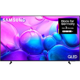 Samsung QLED-Fernseher &raquo;GQ85Q6FAAU&laquo; 214 cm/85 &prime;&prime; Smart-TV Quantum HDR, Knox Security, Art Store, 3D Sound, Gaming Hub, AI TV schwarz Greife kostenlos auf mehr