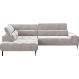 COTTA Ecksofa &raquo;Theo L-Form, B: 298 cm&laquo; mit Kopfteilverstellung, optional Sitztiefenverstellung 92% POLYESTER (PES) / 8% POLYAMID (PA)