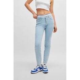 Hugo Blue Damen HUGO Blue Skinny-fit-Jeans &raquo;Malu&laquo; Skinny Fit mit mittlerer Leibh&ouml;he 31, L&auml;nge 32