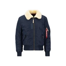 Alpha Industries Damen Bomberjacke &raquo;Injector III&laquo; blau S