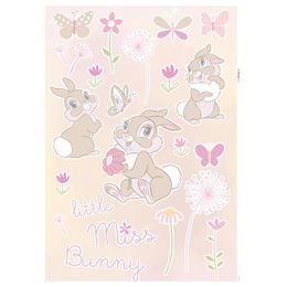Komar Wandtattoo &raquo;Little Miss Bunny - Gr&ouml;&szlig;e 50 x 70 cm&laquo; selbstklebend, Wandsticker, Kinderzimmer bunt Folie