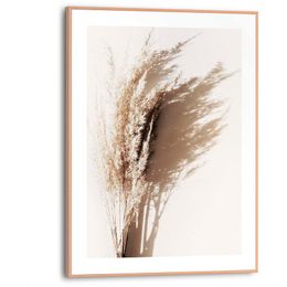 Reinders Poster &raquo;Sonniges Gras&laquo; beige MDF