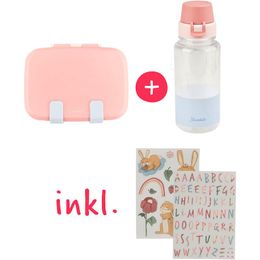 Sterntaler Kinder Lunchbox &raquo;Trinkflasche+Brotdose Hanni&laquo; Set, 2 Stk. tlg. mit Trinkflasche; individuell personalisierbar
