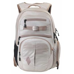 Nitro Damen Nitro Schulrucksack &raquo;Hero&laquo; Alltagsrucksack, Gro&szlig;er Freizeitrucksack, Schule, Arbeit und Reise beige B/H/T: 38cm x 52cm x 23cm