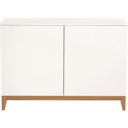 WOODMAN Sideboard &raquo;Elinee&laquo; Kommode im angesagten skandinavischen Look, Breite 120 cm, FSC wei&szlig;