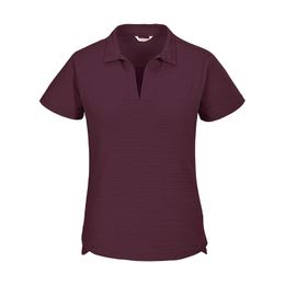 Killtec Damen T-Shirt &raquo;KOS 21 WMN TSHRT&laquo; Leichtes, schnelltrocknendes Shirt mit Streifen und femininer Passform lila 36