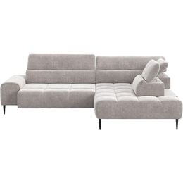 COTTA Ecksofa &raquo;Theo L-Form, B: 298 cm&laquo; mit Kopfteilverstellung, optional Sitztiefenverstellung 92% POLYESTER (PES) / 8% POLYAMID (PA)