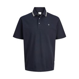Jack & Jones Jack & Jones Herren Poloshirt &raquo;JPRALEX SS POLO STYD SS25&laquo; blau M