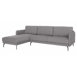 Creation BY ROLF BENZ Ecksofa &raquo;CR.450, Designecksofa, Polsterecke, L-Form&laquo; Armlehne sehr schmal, Breite 234 cm, Alugussf&uuml;&szlig;e in umbragrau grau Chenille