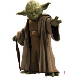 Komar Wandtattoo &raquo;Star Wars Yoda - Gr&ouml;&szlig;e 100 x 70 cm&laquo; selbstklebend, Wandsticker, Kinderzimmer gr&uuml;n Folie