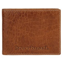 Bruno Banani Herren Geldb&ouml;rse echt Leder braun