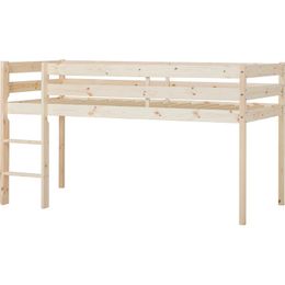 Hoppekids Spielbett &raquo;ECO COMFORT, Hochbett, in 2 Einzelbetten teilbar&laquo; H&ouml;he 72cm, Farbe & Gr&ouml;&szlig;e & Matratze beige