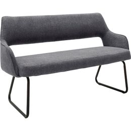 MCA furniture Polsterbank &raquo;Bangor&laquo; Sitzbank frei im Raum stellbar,Stoffbezug, Breite 175 cm grau 100% Polyester