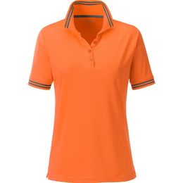 Lpo Damen LPO Funktionsshirt &raquo;Damen Funktionspolo Amanda 3&laquo; orange 40/42 (M)