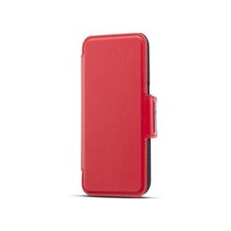 Handyh&uuml;lle &raquo;Wallet Case f&uuml;r 8100&laquo; Backcover, Schutzh&uuml;lle, Handyschutzh&uuml;lle, Case, Schutzcase, sto&szlig;fest rot Kunststoff, Leder Passend f&uuml;r Doro 8100