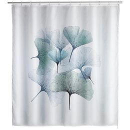 Wenko Duschvorhang &raquo;Ginko&laquo; Breite 180 cm H&ouml;he 200 cm, Textil (Polyester) bunt Polyester