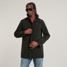 G-Star Raw G-Star Herren G-STAR Outdoorjacke &raquo;Garber Trench&laquo; mit verdeckten Kn&ouml;pfen schwarz S
