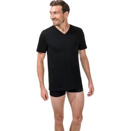 Bugatti Herren Shirt 2 St&uuml;ck schwarz Gr&ouml;&szlig;e 7