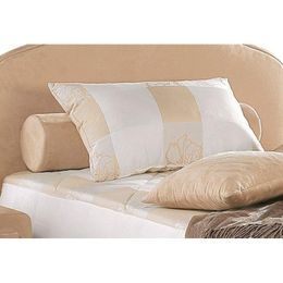 Maintal Sitzkissen Nackenrolle beige Polyester