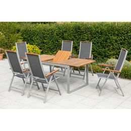 Merxx Garten-Essgruppe &raquo;Siena&laquo; braun Obermaterial: 100% Polyester