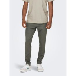 Only & Sons Only & Sons Herren ONLY & SONS Chinohose &raquo;ONSMARK SLIM HERRINGBONE 2911 PANT NOOS&laquo; braun 30, L&auml;nge 30