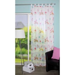 Home Wohnideen Vorhang &raquo;EINHORN&laquo; Schlaufen 1 Stk. tlg. HxB: 245x140 bunt Voile, Polyester