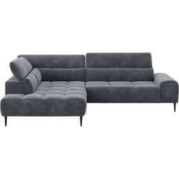 COTTA Ecksofa &raquo;Theo L-Form, B: 298 cm&laquo; mit Kopfteilverstellung, optional Sitztiefenverstellung 92% POLYESTER (PES) / 8% POLYAMID (PA)