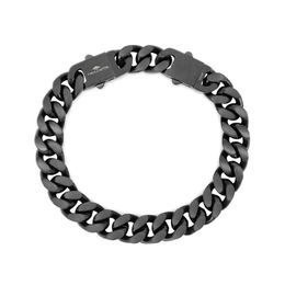 Fynch-Hatton Herren Fynch-Hatton Armband &raquo;Schmuck Edelstahl Armkette The Chunky Chain&laquo; schwarz