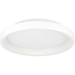 Eglo Deckenleuchte &raquo;Loretello Deckenlampe, Wohnzimmerlampe, Metall und Kunststoff, Lampe&laquo; LED-Modul 1 Stk. Kaltwei&szlig; Neutralwei&szlig; Warmwei&szlig; Wand-/