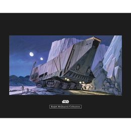 Komar Bild &raquo;Star Wars Classic RMQ Sandcrawler&laquo; Star Wars 1 Stk. tlg. Wandbild zur Dekoration im Kinderzimmer - ohne Rahmen bunt Holz, Papier