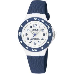 Lorus Damen Lorus Quarzuhr Armbanduhr, Kinderuhr, Schulanfang, Geschenkidee, Geburtstag blau