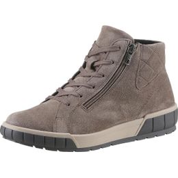 Damen Stiefelette taupe Gr&ouml;&szlig;e 37