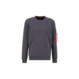 Alpha Industries Herren Sweater &raquo;Air Force Sweater&laquo; grau S