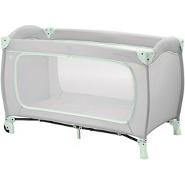 hauck Baby-Reisebett &raquo;Sleep N Play Go Plus, Dusty Mint&laquo; mit integrierten R&auml;dern; Vorderausstieg gr&uuml;n Baby-Reisebett