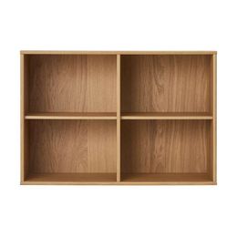 Sideboard &raquo;Mistral, Hochwertig H&auml;ngeregal, B&uuml;cherregal, Wandregal&laquo; Verstellbar Einlegeb&ouml;den, B:89 cm, T:32,5 cm wei&szlig; Spanplatte