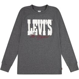Levi's Kids Jungen Levi's Kids Langarmshirt &raquo;LVB YEE-HAW LS TEE&laquo; for BOYS grau 3 (98)