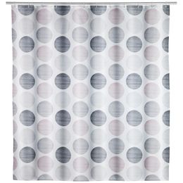 Wenko Duschvorhang &raquo;Pastell Dots&laquo; Breite 180 cm H&ouml;he 200 cm, mit Punkte-Muster bunt Polyester