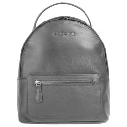 Bugatti Damen Bugatti Cityrucksack &raquo;BELLA&laquo; echt Leder schwarz B/H/T: 24cm x 26cm x 11cm, onesize