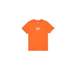 Alpha Industries Herren T-Shirt &raquo;Basic T-Shirt ML&laquo; orange XL