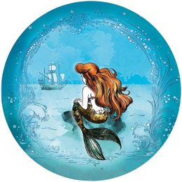 Komar Fototapete &raquo;Vlies selbstklebend - Ariel Dreaming - Gr&ouml;&szlig;e 125 x 125 cm&laquo; bedruckt glatt Kinderzimmer bunt Vlies