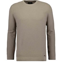 Ragman Herren Ragman Rundhalspullover beige 56