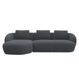 FLEXLUX Wohnlandschaft &raquo;Torino, rund, L-Form, Sofa-Ecke mit Recamiere, Longchair-Sofa&laquo; Modernes, organisches Sofa-Design, Kaltschaum, 