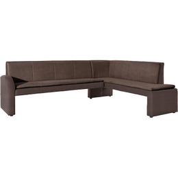 exxpo - sofa fashion Eckbank &raquo;Cortado, elegant und modern mit hohem Sitzkomfort&laquo; hohe Bodenfreiheit, sch&ouml;ne Detailverarbeitung, wahlweise Lederbezug 