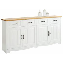 OTTO home Sideboard &raquo;Trinidad&laquo; Kommode, Breite 194 cm gelb