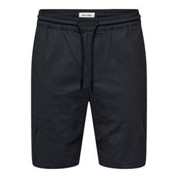 Only & Sons Only & Sons Herren ONLY & SONS Chinoshorts &raquo;ONSCAPRI SLIM SLUB CHINO SHORTS OTL&laquo; blau XS, N-Gr