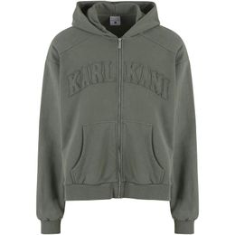 Karl Kani Herren Kapuzenpullover &raquo; College Heavy Crop Zip Hoodie&laquo; 1 L