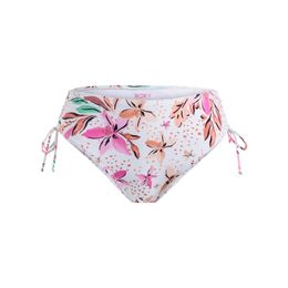 Roxy Damen Bikini-Hose &raquo;Printed Beach Classics&laquo; wei&szlig; XS, US-Gr&ouml;&szlig;en