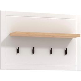 Home Affaire Garderobenpaneel &raquo;Valencia&laquo; wei&szlig; MDF, Spanplatte