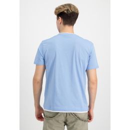 Alpha Industries Damen T-Shirt &raquo;Double Layer T-Shirt&laquo; blau S